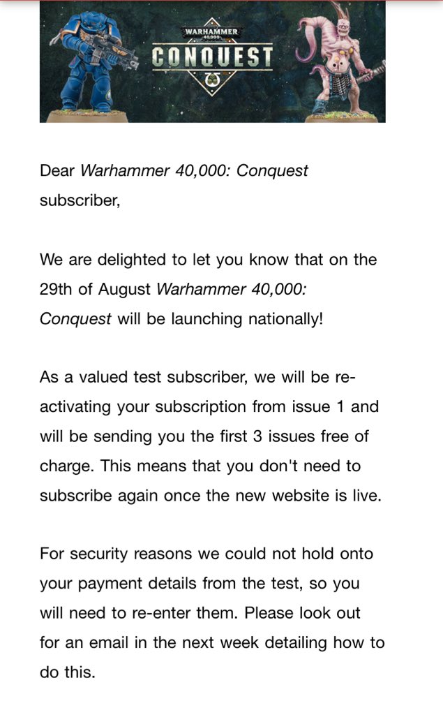Warhammer 40,000 Conquest Partwork launches 29th August – Sprues & Brews