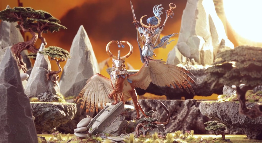 Lumineth Realm-Lords, Teclis and The Pointy Aelves come to Age of ...