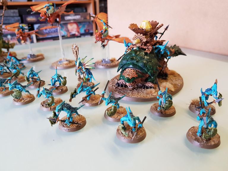 How to Paint Seraphon in a Week! – Sprues & Brews