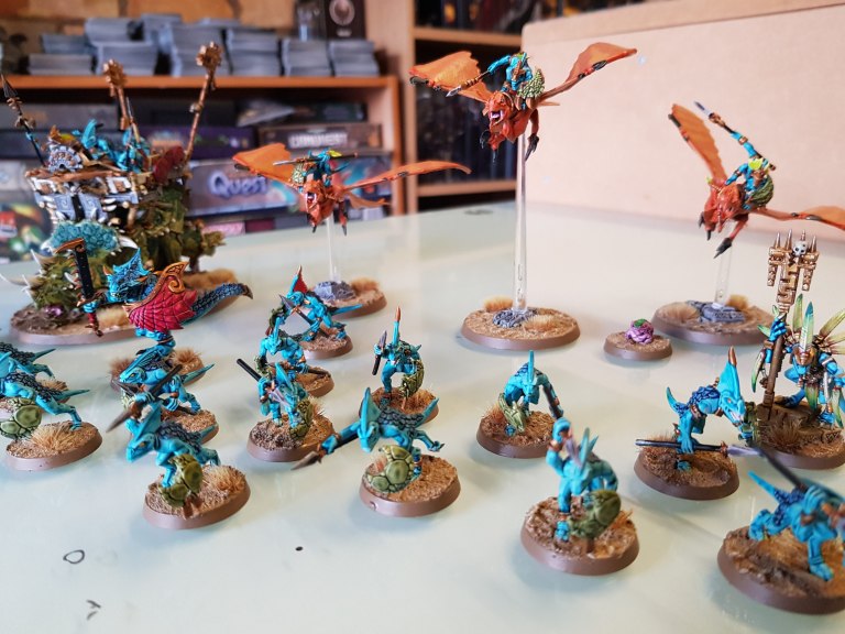 How to Paint Seraphon in a Week! – Sprues & Brews