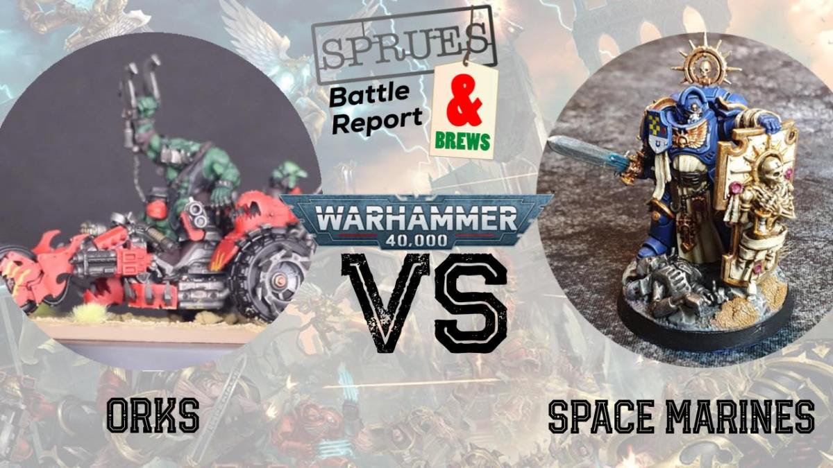 Warhammer 40k 9th Edition Battle Report – Orks VS Primaris Space ...