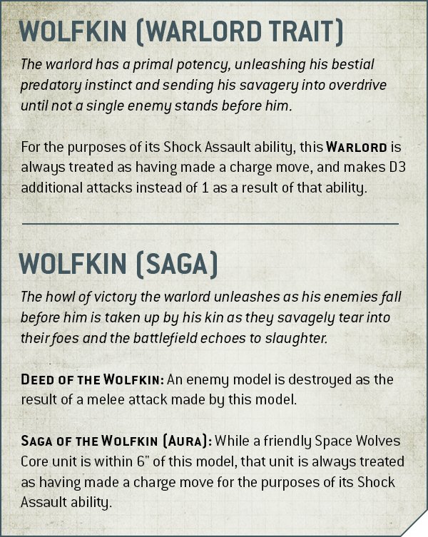 Warhammer 40,000 NEW Codex Supplement Space Wolves Review – 40k 9th ...