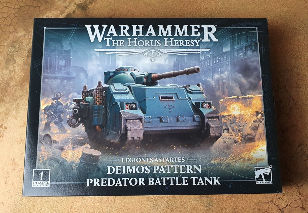 Plastic Deimos Predator Battle Tank Unboxing – Warhammer The Horus ...