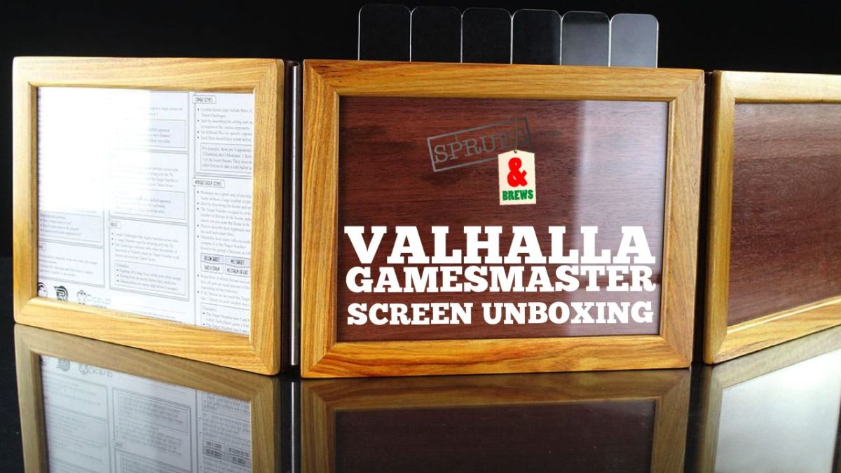 Dog Might Games Valhalla GM Screen Unboxing and First Impressions ...