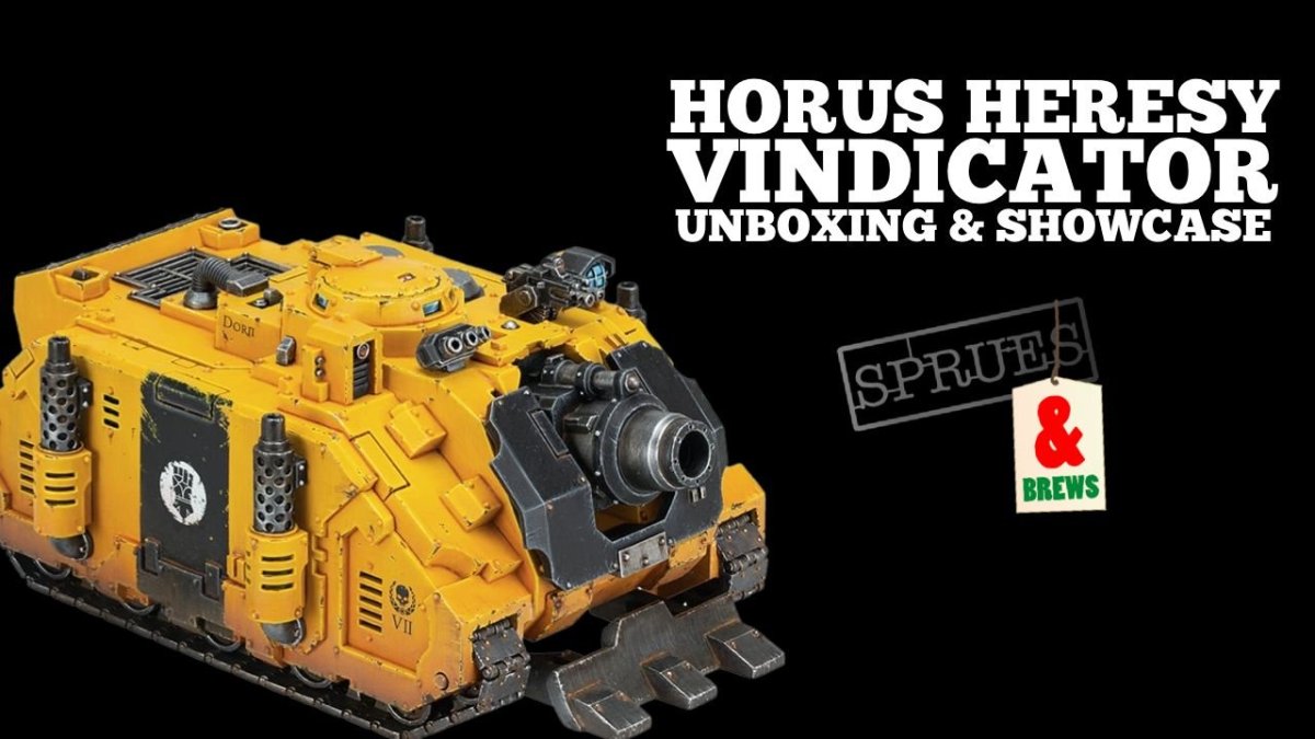 Vindicator Siege Tank Unboxing – Warhammer The Horus Heresy – Sprues ...