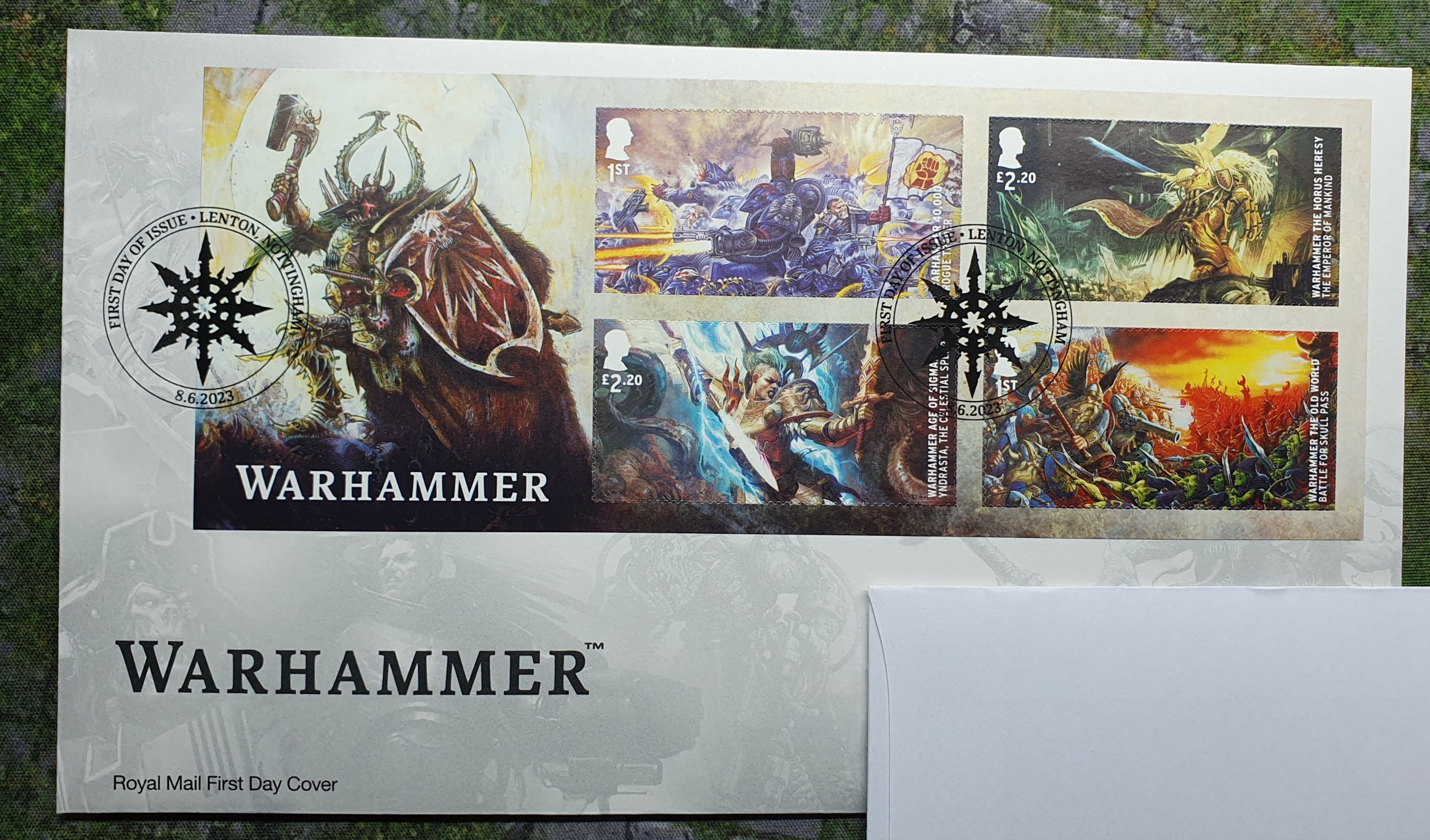 40 Years of Warhammer Stamps by Royal Mail – Review and Showcase – Sprues & Brews