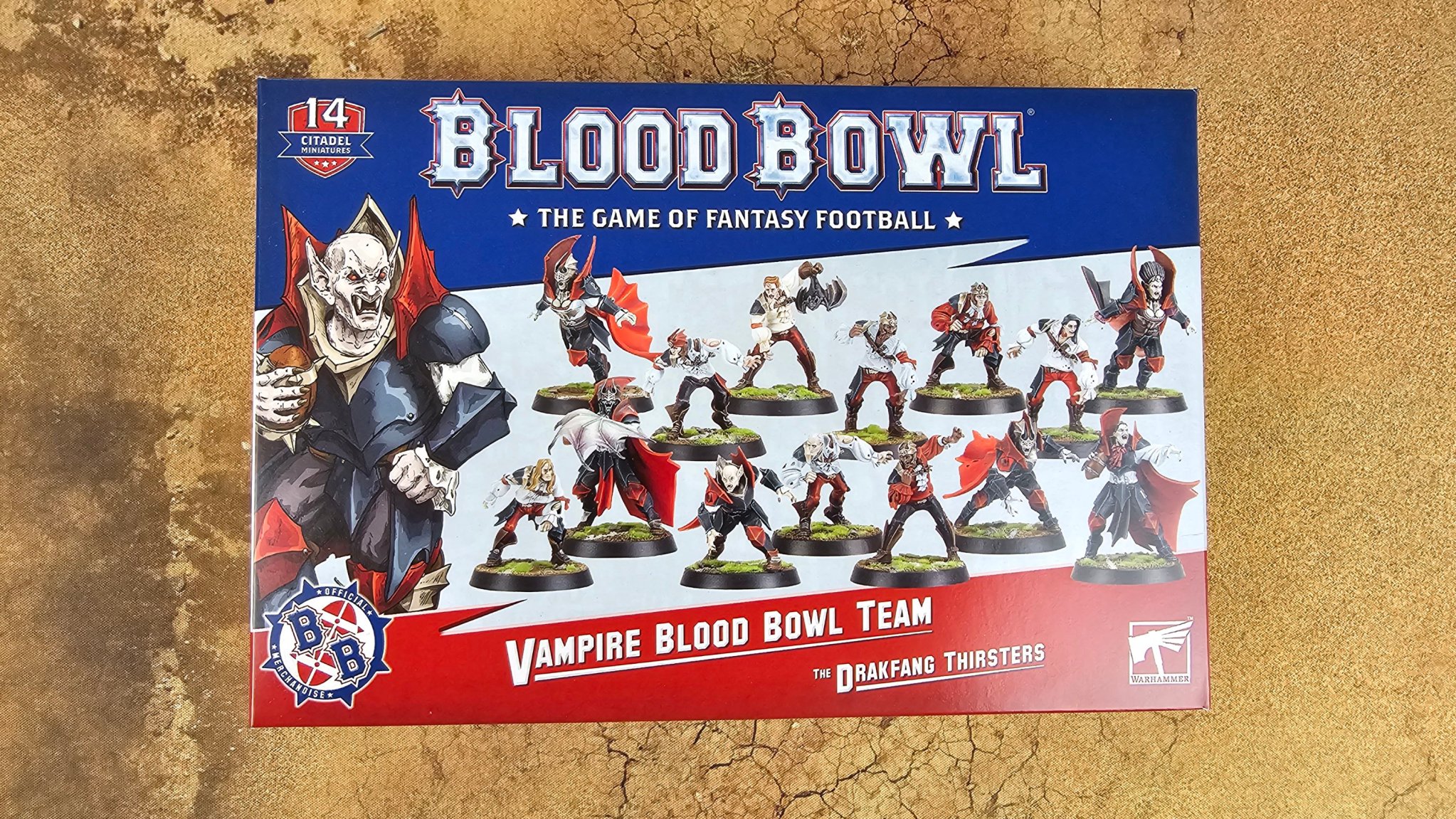 Blood Bowl Vampire Team Unboxing and Review – The Drakfang Thirsters – Sprues & Brews