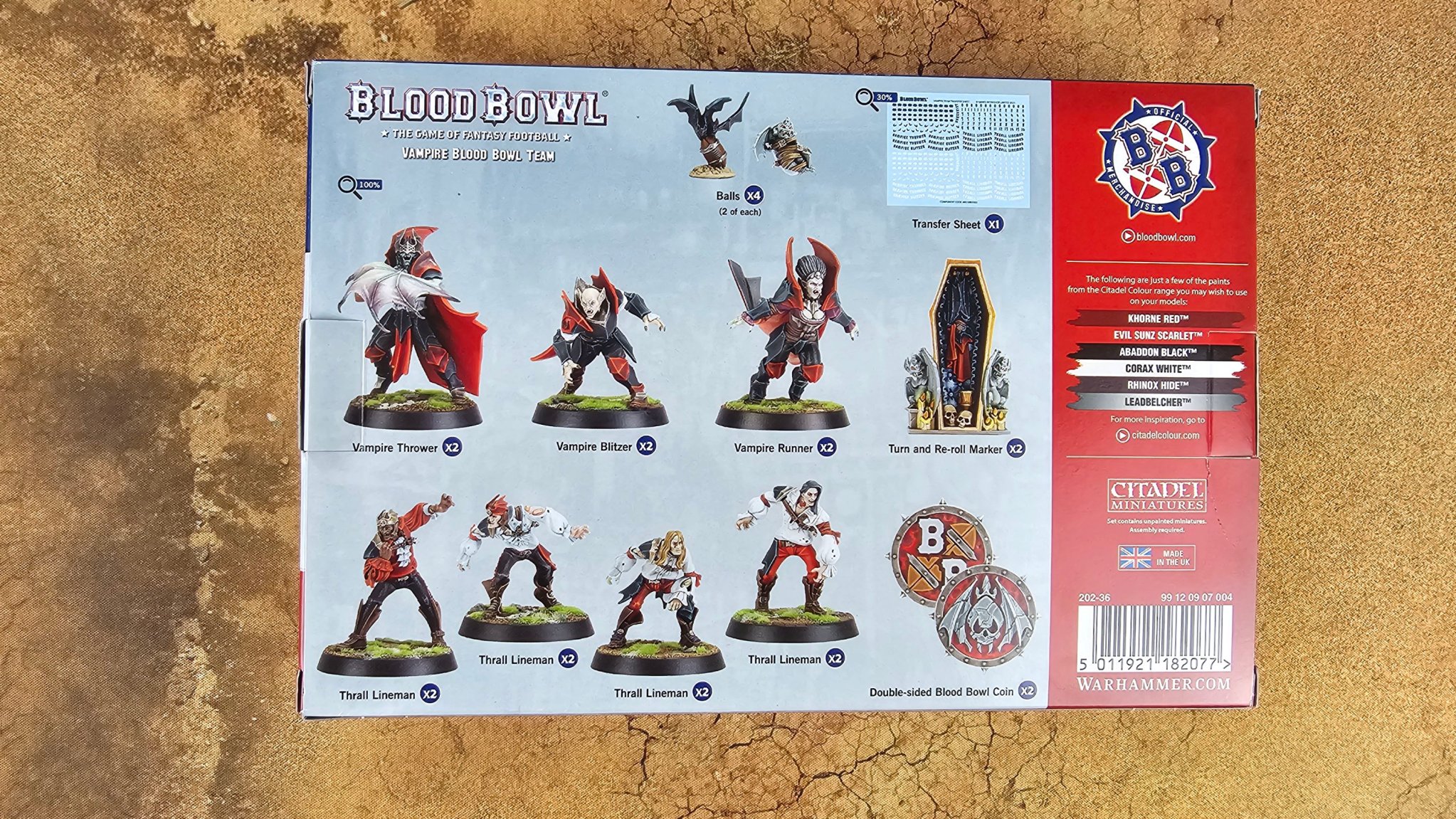 Blood Bowl Vampire Team Unboxing and Review – The Drakfang Thirsters ...