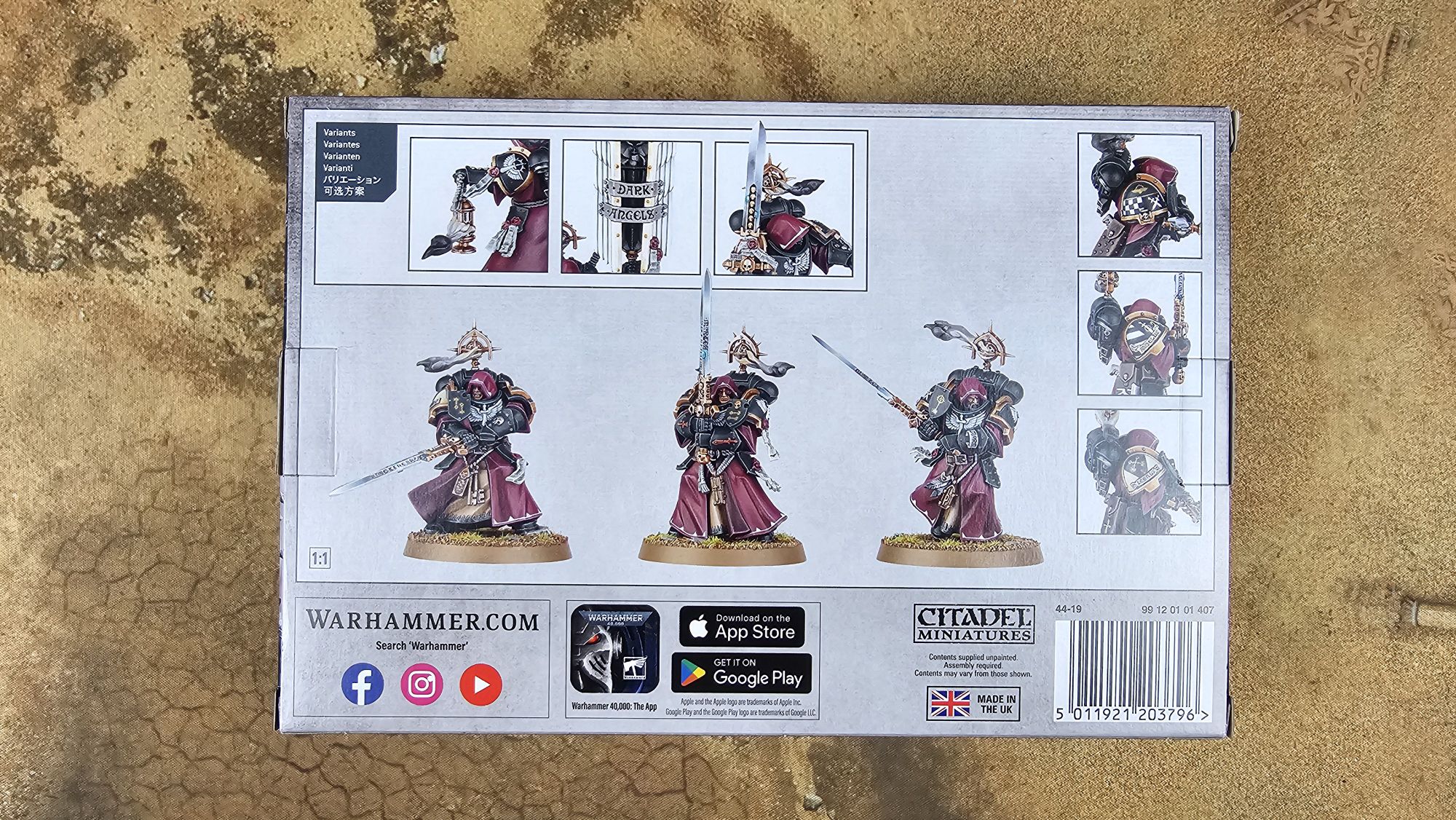 Dark Angels Wave 2 Unboxing & Review – Asmodai, Inner Circle Companions ...